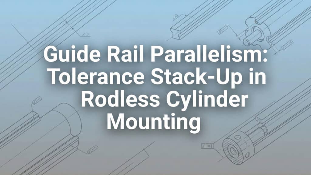 Guide Rail Parallelism: Tolerance Stack-Up In Rodless Cylinder Mounting ...